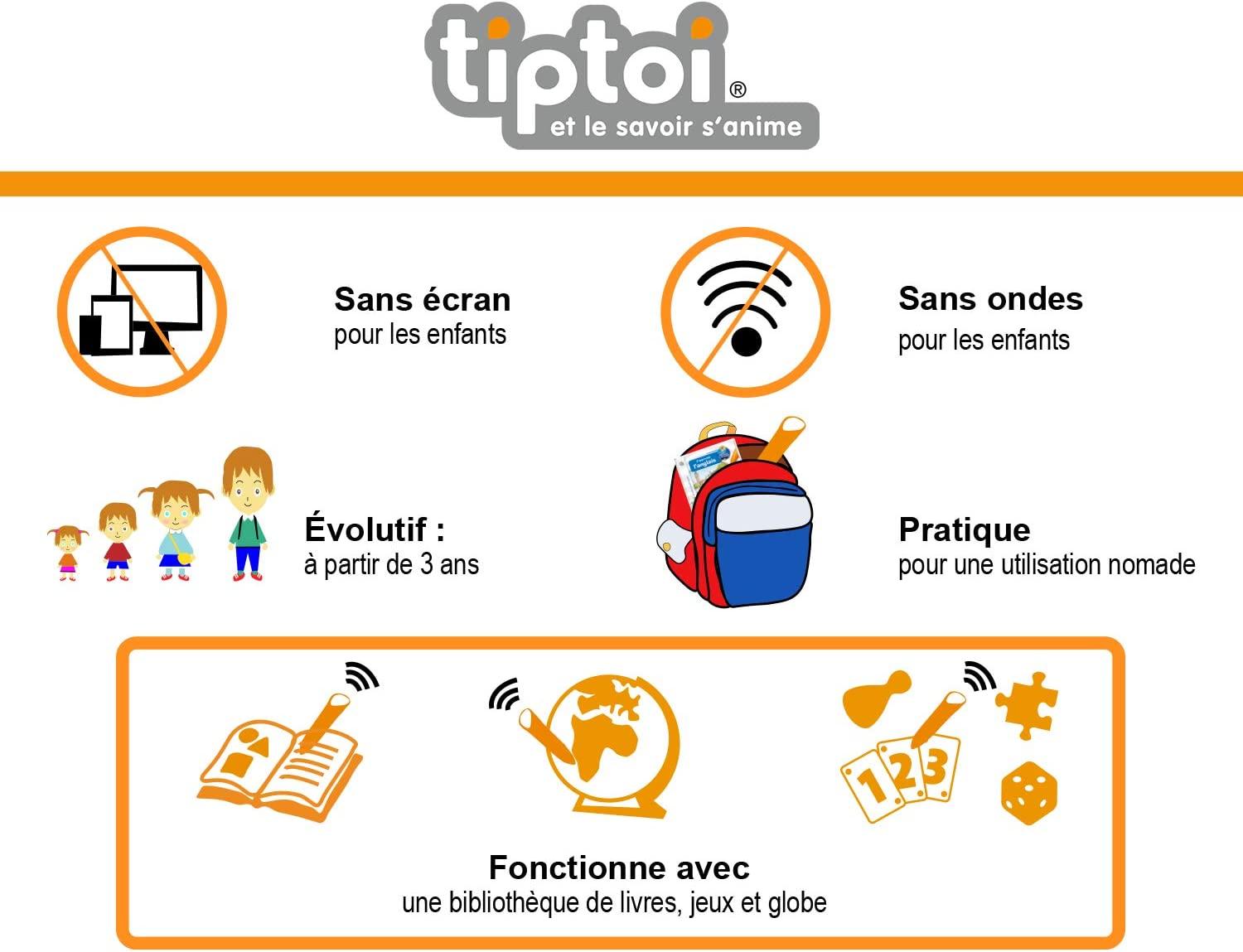 tiptoi® - Le lecteur interactif - Ravensburger | Paris Dakar Shopping tiptoi® - Le lecteur interactif - Ravensburger | Paris Dakar Shopping
