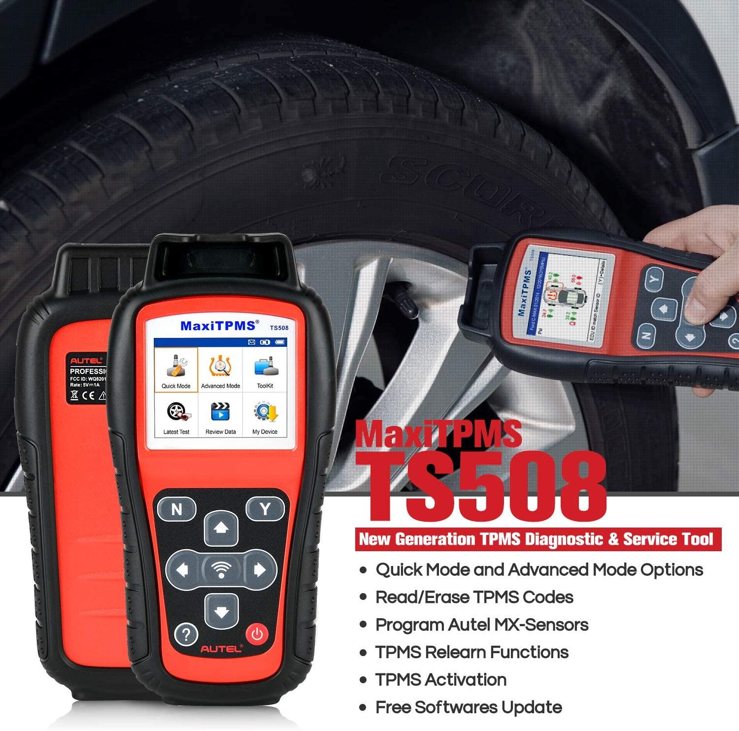 Autel - MaxiTPMS TS508 Outil de Diagnostic et de Service TPMS | Paris Dakar Shopping