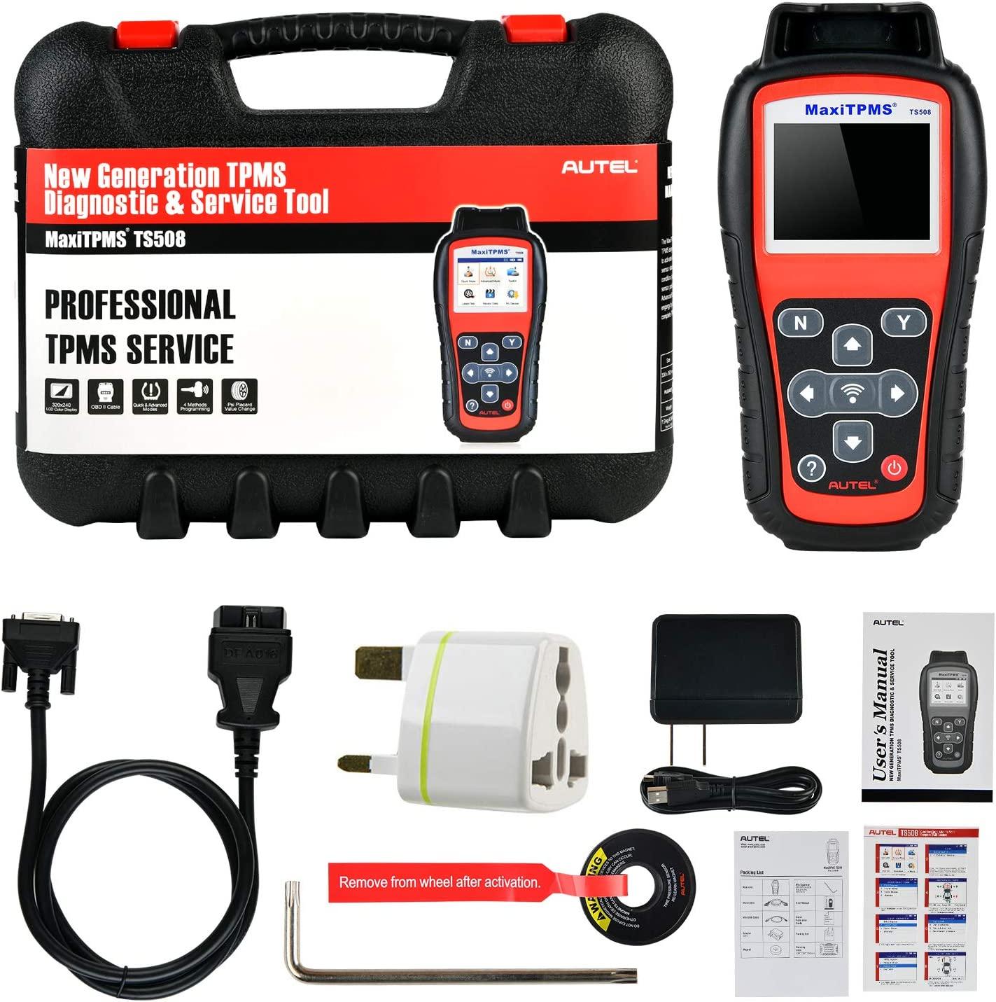Autel - MaxiTPMS TS508 Outil de Diagnostic et de Service TPMS | Paris Dakar Shopping